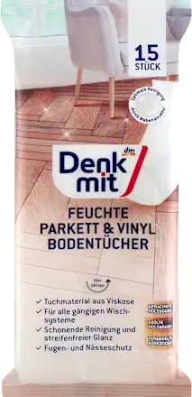 Denkmit
Vlažne maramice za parket i laminat, 15 kom