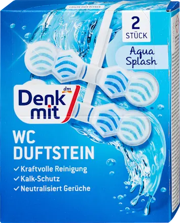 Denkmit
Kamen za WC šolju - Aqua Splash 2x48g, 96 g