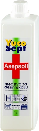 YUCO
Asepsoll - sredstvo za dezinfekciju, 1 l
Biocid