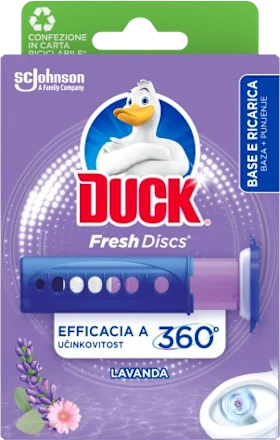 DUCK
Fresh Discs osveživač WC šolje - LAVANDA, 1 kom