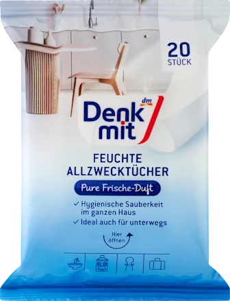 Denkmit
Univerzalne vlažne maramice, 20 kom