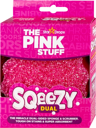 THE PINK STUFF
SQeeZY DUAL sunđer za čišćenje, 1 kom