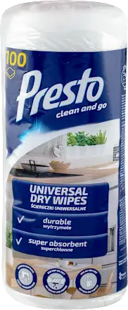 Presto
clean and go univerzalne suve krpice za čišćenje, 1 kom