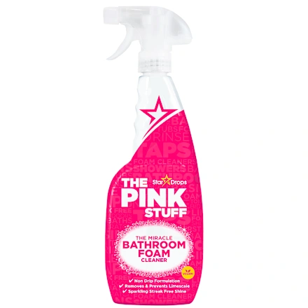 THE PINK STUFF
THE MIRACLE pena za čišćenje kupatila, 750 ml