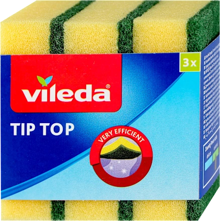 vileda
TIP TOP - abrazivni sunđeri za pranje posuđa, 3 kom
