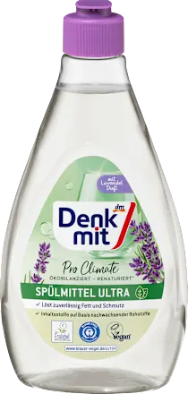 Denkmit
Pro Climate ULTRA sredstvo za pranje sudova lavanda, 500 ml