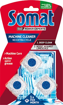 Somat
DUO MACHINE CLEANER - tablete za čišćenje mašina za pranje sudova, 60 g