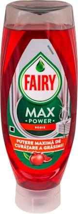 FAIRY
MAX POWER detergent za ručno pranje posuđa - nar, 545 ml