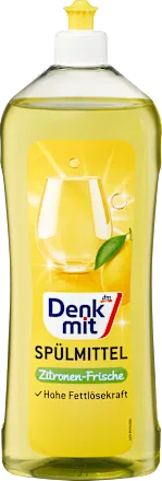 Denkmit
Detergent za ručno pranje posuđa - limun, 1 l