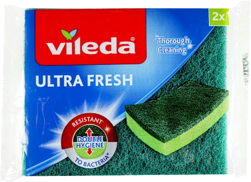 vileda
ULTRA FRESH - abrazivni sunđer za pranje posuđa, 2 kom