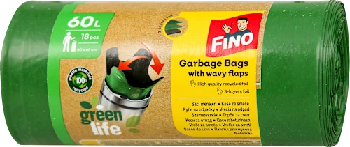 FINO
green life kese za smeće, zapremina: 60l, 18 kom