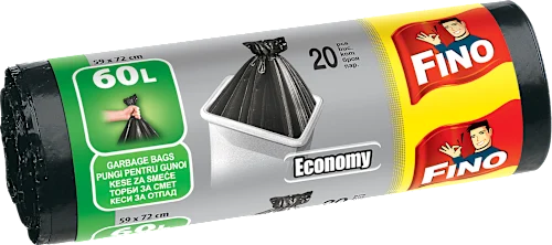 FINO
Kese za smeće, 60l, 20 kom