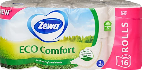 Zewa
ECO Comfort toaletni papir, 3-slojni, 16 kom