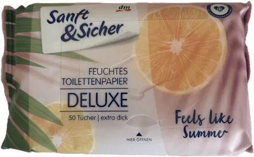 Sanft&Sicher
Feels like Summer - vlažni toalet papir, 100 kom