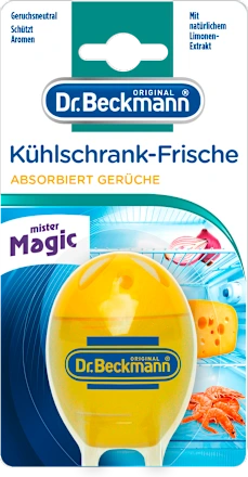 Dr.Beckmann
mister Magic Freeze apsorber mirisa u frižideru, 40 g