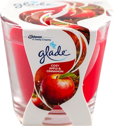 glade
Mirisna sveća - jabuka i cimet, 70 g