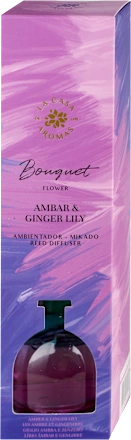 LA CASA DE LOS AROMAS
AMBAR & GINGER LILY mirišljavi štapići, 40 ml