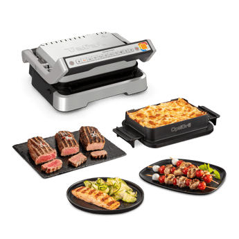TEFAL OptiGrill 4in1 Inox električni gril GC774D30