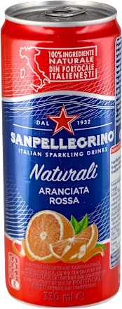 SANPELLEGRINO
Naturali ARANCIATA ROSSA gazirani sok - crvena pomorandža, 0,33 l