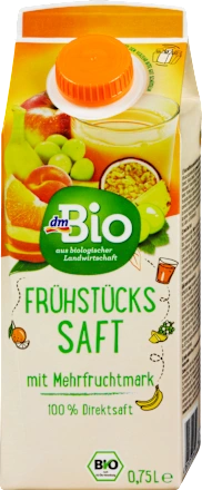 dmBio
Organski multivitaminski sok, 750 ml