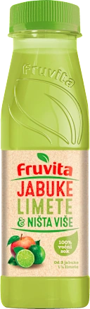 Fruvita
Voćni sok - JABUKE LIMETE & NIŠTA VIŠE, 330 ml