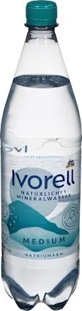 Ivorell
Gazirana prirodna mineralna voda, MEDIUM, 1 l