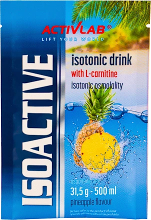ACTIVLAB
ISOACTIVE izotonični napitak - ananas, 31,5 g