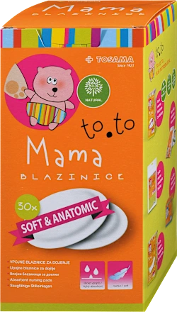 to.to
Mama tuferi za dojilje - SOFT & ANATOMIC, 30 kom