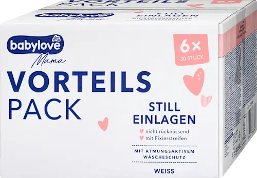 babylove Mama
Mama tuferi za dojilje, 6x30kom, 180 kom