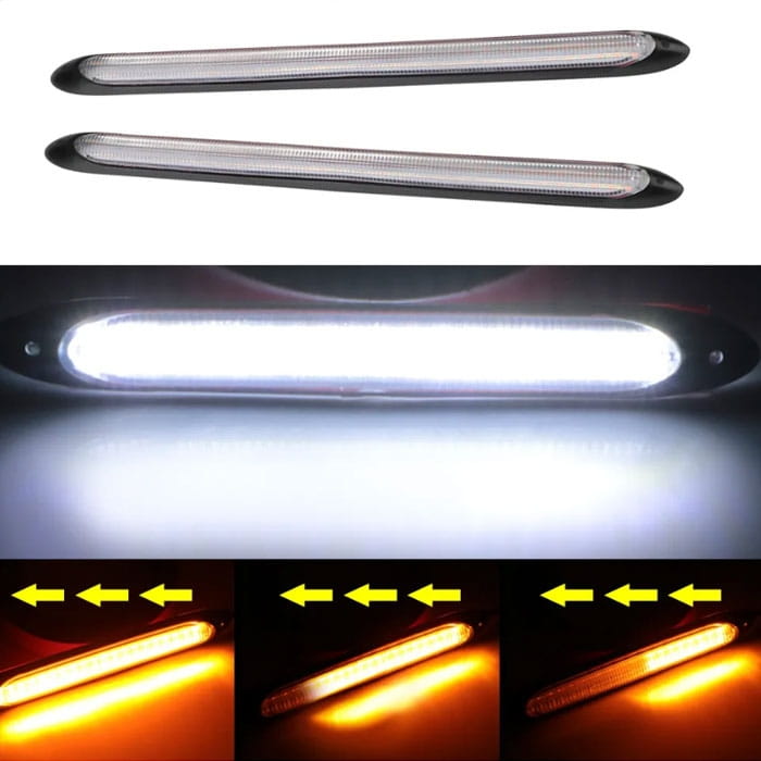 Led traka dnevno svetlo + migavacac 23,5cm