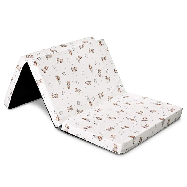 Lorelli Dušek za krevetac na sklapanje 62x120x5 Bears & Pillows Beige