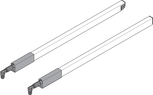 TBX Antaro Reling Sivi L-650mm – ZRG.587RSICRAL9006