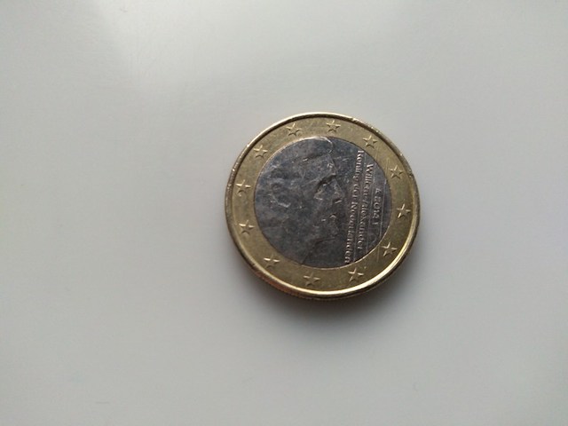 1 euro Holandija 2014.