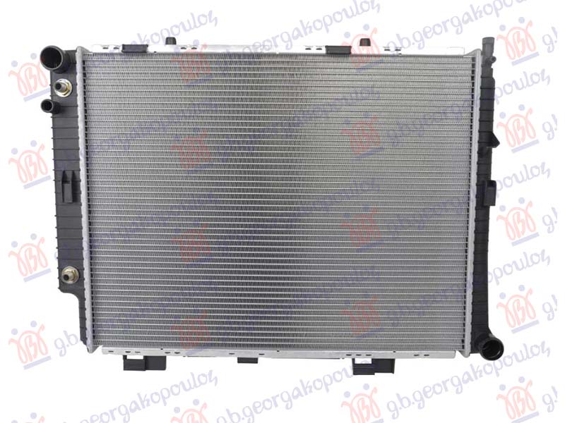 HLADNJAK MOTORA BENZIN/DIZEL (MAN/AUTO) (640×489) (NRF) MERCEDES E CLASS 1999-2002 (W210) (OEM: 2105004603, 2105005303, 2105006203)