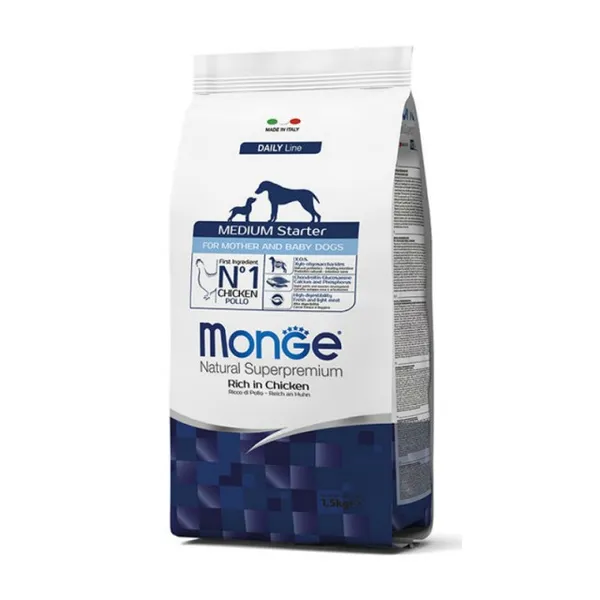Monge Medium starter monther & baby hrana za štence 1,5kg