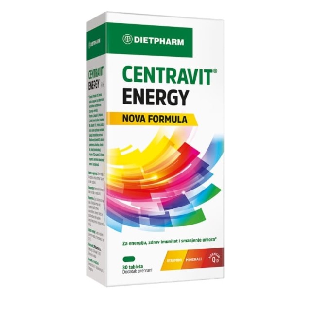 DIETPHARM CENTRAVIT ENERGY 30 TABLETA