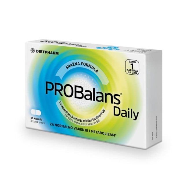 DIETPHARM PROBALANS DAILY 10 KAPSULA