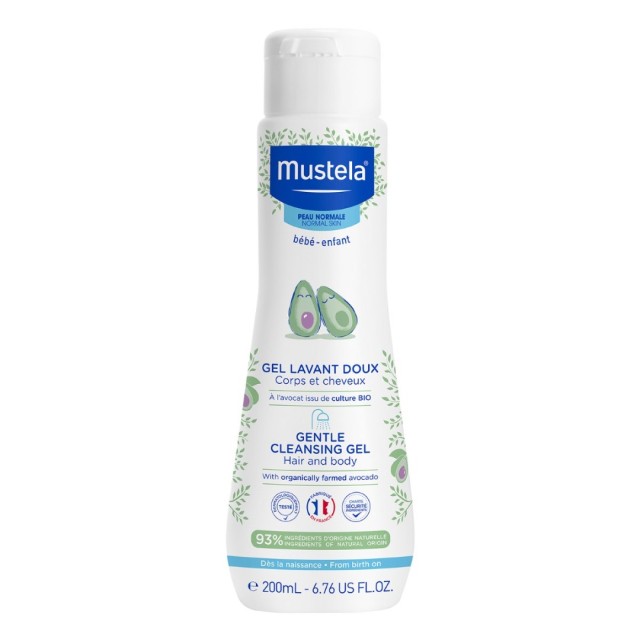 Mustela Blagi gel za kupanje za normalnu kožu 200 ml