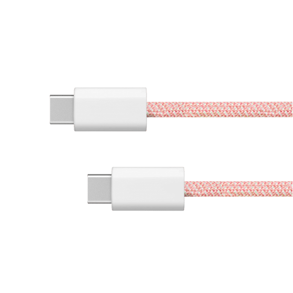 USB tip C – USB tip C kabl ,60 W, 1 m, roze ,Kruger&Matz