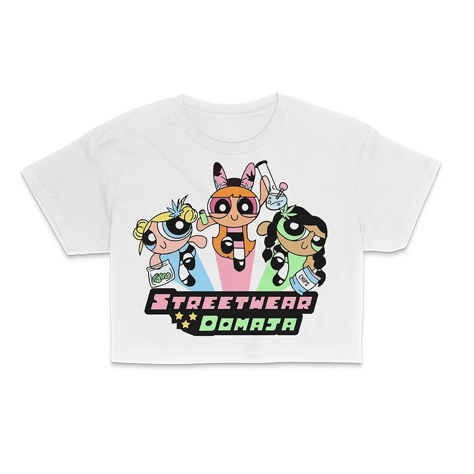 Powerpuff Girls Domaja Crop Top