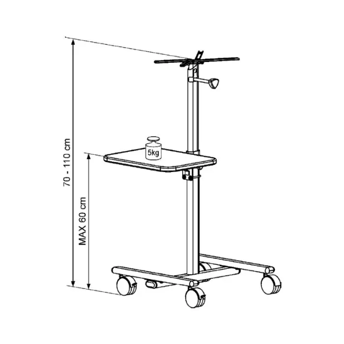 VEGA AV-1150 univerzalna kolica za projektor