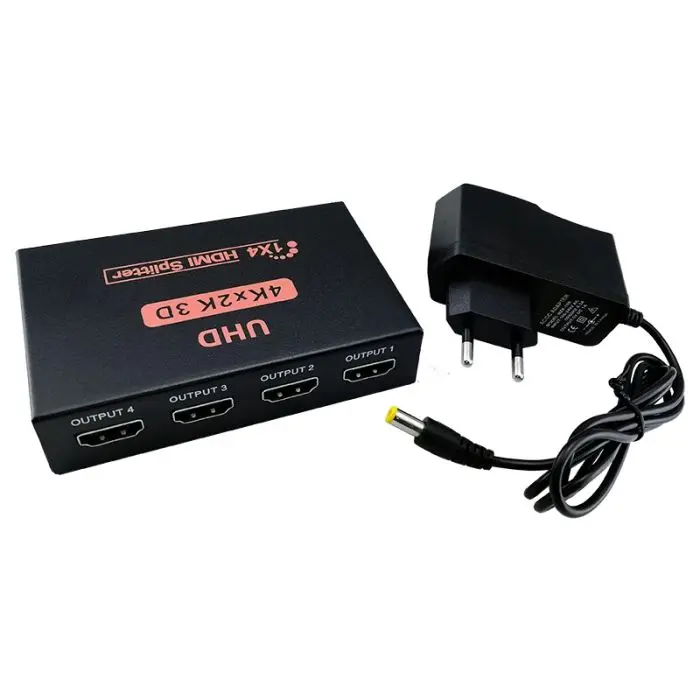 E-GREEN 2.0 HDMI spliter 4x out 1x in 4K x 2K