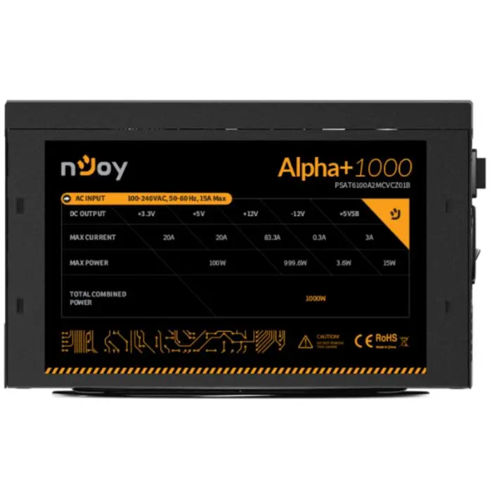 NJOY Alpha+ 1000 1000W napajanje (PSAT6100A2MCVCZ01B)