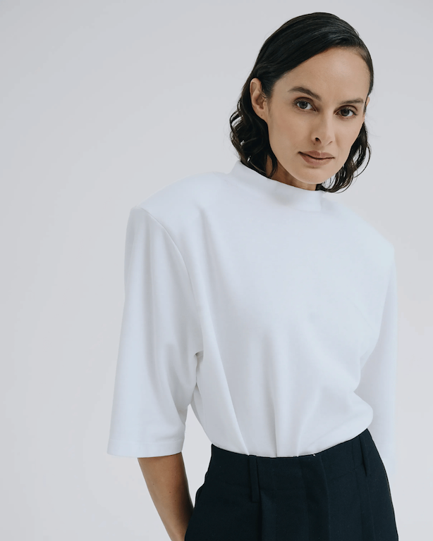 Oversized bela majica