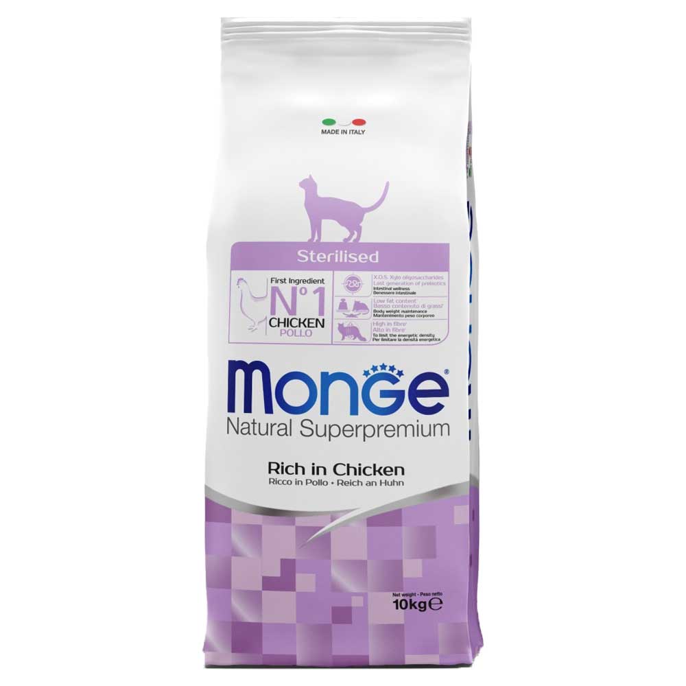 Monge Superpremium Sterilised hrana za mačke, 10 kg