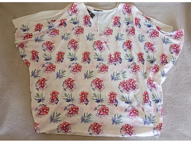 Floral bluza tunika NOVO ETIKETA