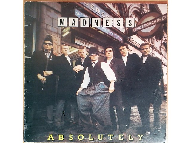LP MADNESS - Absolutely (1982) VG+, veoma dobra