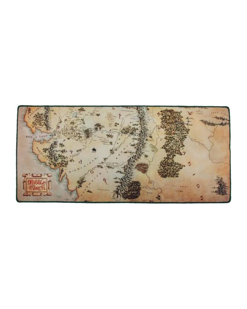 Podloga Lord Of The Rings - Middle Earth Map - Desk Mat