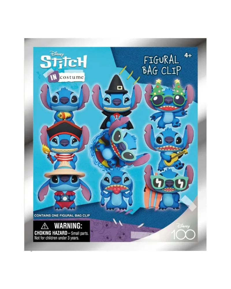 Privezak Monogram - Disney Lilo & Stitch - Stitch In Costumes - Bag Clips