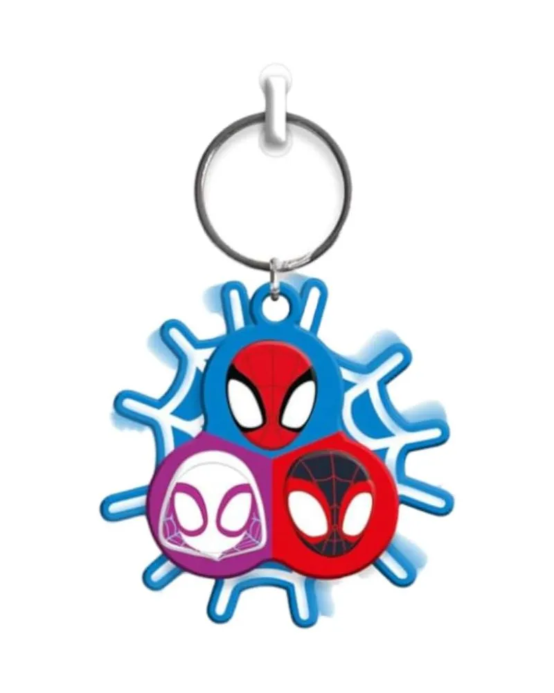 Privezak Pyramid - Spidey And His Amazing Friends - Three Friends Spinner Keychain